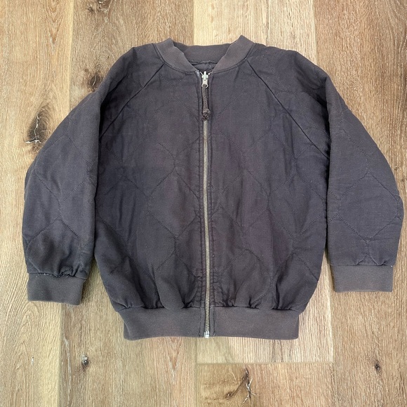 Nico Nico | Jackets & Coats | Nico Nico Kids Quilted Gray Organic ...